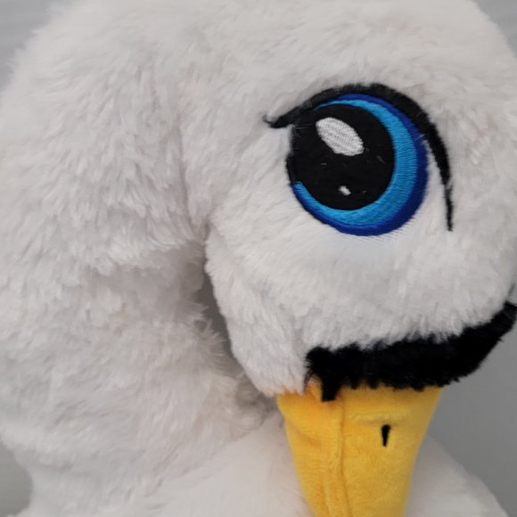 Goffa | Toys | Huge Big Goffa International Duck Swan White Blue Eyes ...